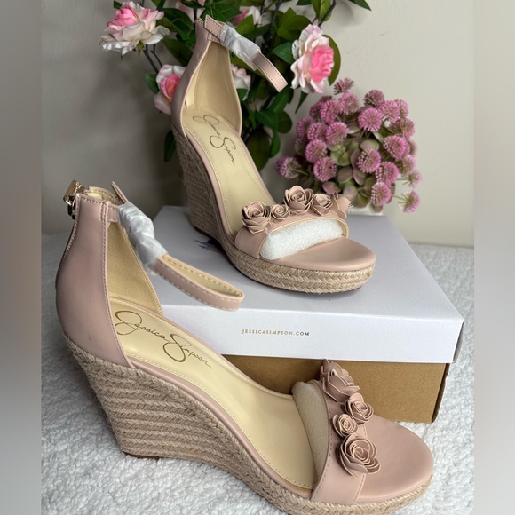 Jessica Simpson | Shoes | Jessica Simpsonjeffina Wedge Platform Sandals ...